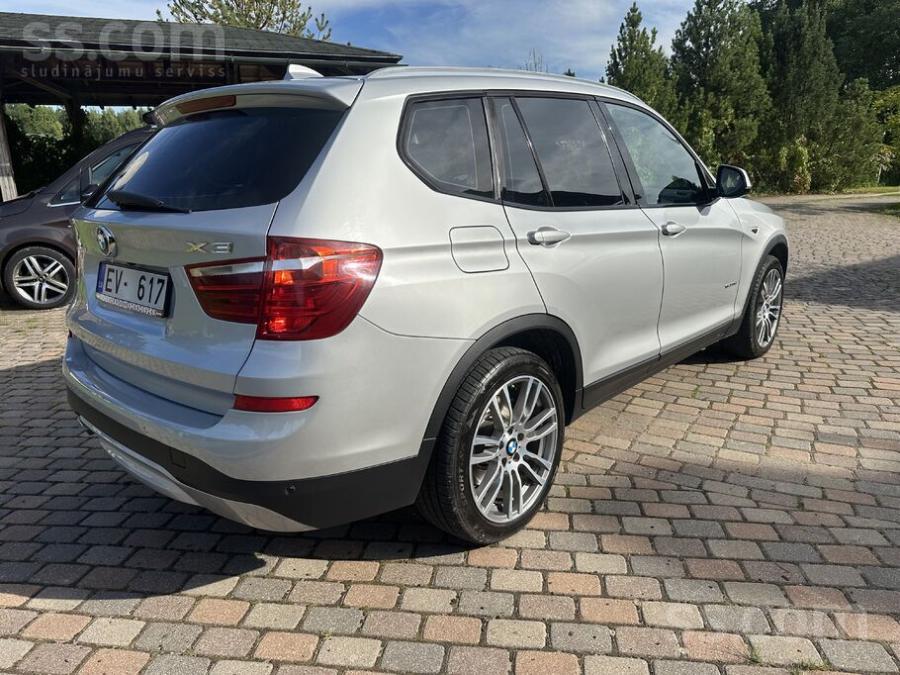 Pelēks BMW X3 2014 Rīga, ar dzinēja tilpumu 3.00 L un nobraukumu 282 tūkst. km par 13800 €, foto 5 vietnē AUTOMOTO.COM.LV