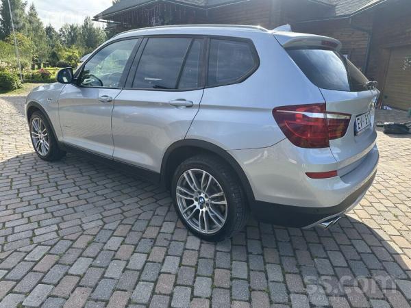 Pelēks BMW X3 2014 Rīga, ar dzinēja tilpumu 3.00 L un nobraukumu 282 tūkst. km par 13800 €, foto 5 vietnē AUTOMOTO.COM.LV