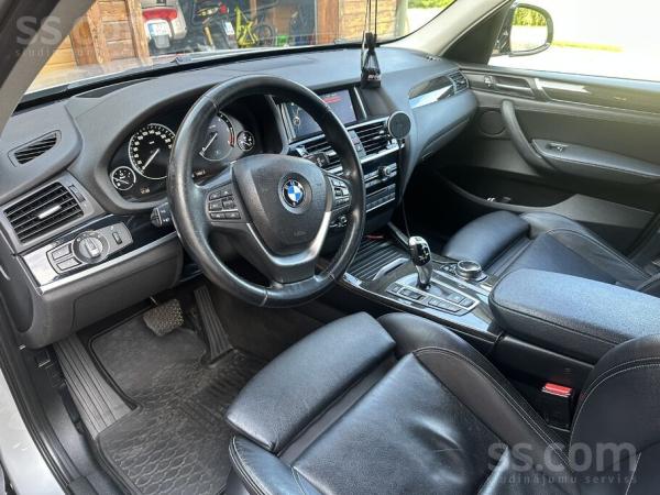 Pelēks BMW X3 2014 Rīga, ar dzinēja tilpumu 3.00 L un nobraukumu 282 tūkst. km par 13800 €, foto 6 vietnē AUTOMOTO.COM.LV