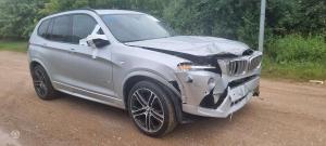 Pelēks BMW X3 2014 Viļņa, ar dzinēja tilpumu 2.98 L un nobraukumu 97 tūkst. km par 7500 €, foto 9 vietnē AUTOMOTO.COM.LV