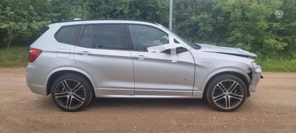 Grey BMW X3 2014 in Vilnius, with an engine capacity of 2.98 L and mileage of 97 thousand km for 7500 €, photo 7 on AUTOMOTO.COM.LV