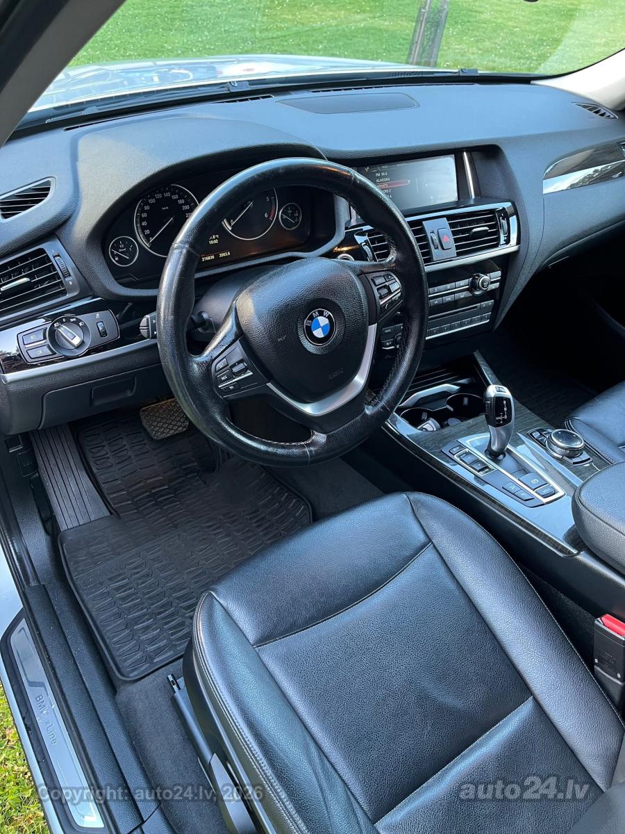 Pelēks BMW X3 2014 Tallina, ar dzinēja tilpumu 2.00 L un nobraukumu 217 tūkst. km par 14000 €, foto 6 vietnē AUTOMOTO.COM.LV