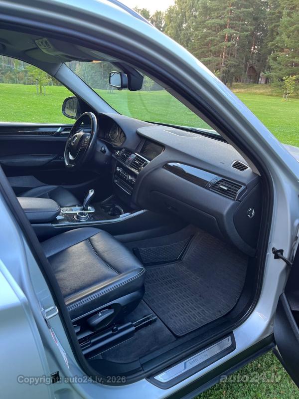 Grey BMW X3 2014 in Tallinn, with an engine capacity of 2.00 L and mileage of 217 thousand km for 14000 €, photo 7 on AUTOMOTO.COM.LV