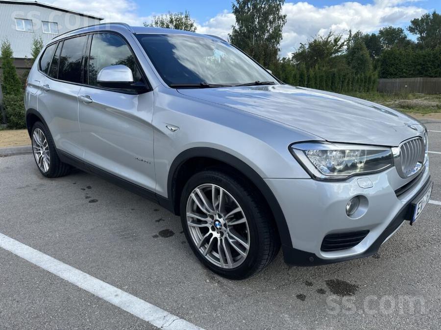 Pelēks BMW X3 2014 Aizkraukle, ar dzinēja tilpumu 3.00 L un nobraukumu 284 tūkst. km par 13000 €, foto 3 vietnē AUTOMOTO.COM.LV