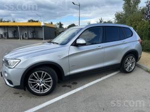 Pelēks BMW X3 2014 Aizkraukle, ar dzinēja tilpumu 3.00 L un nobraukumu 284 tūkst. km par 13000 €, foto 4 vietnē AUTOMOTO.COM.LV