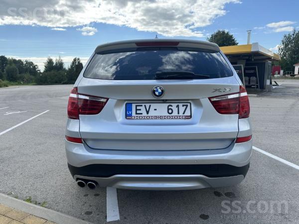 Pelēks BMW X3 2014 Aizkraukle, ar dzinēja tilpumu 3.00 L un nobraukumu 284 tūkst. km par 13000 €, foto 7 vietnē AUTOMOTO.COM.LV
