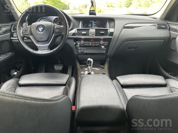 Pelēks BMW X3 2014 Aizkraukle, ar dzinēja tilpumu 3.00 L un nobraukumu 284 tūkst. km par 13000 €, foto 8 vietnē AUTOMOTO.COM.LV
