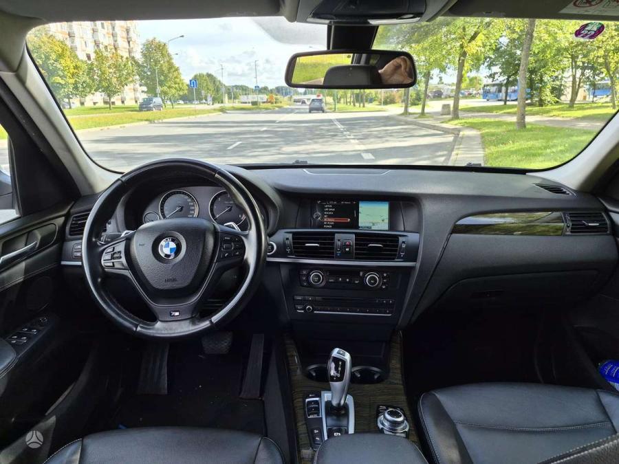 Серый БМВ Х3 2014 в Клайпеда, объемом двигателя 2.99 л и пробегом 250 тыс. км за 9650 €, фото 14 на AUTOMOTO.COM.LV