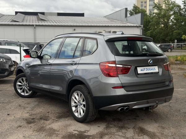 Pelēks BMW X3 2014 Mažeikiai, ar dzinēja tilpumu 2.99 L un nobraukumu 327 tūkst. km par 9900 €, foto 5 vietnē AUTOMOTO.COM.LV