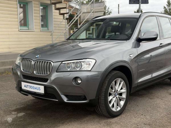 Pelēks BMW X3 2014 Mažeikiai, ar dzinēja tilpumu 2.99 L un nobraukumu 327 tūkst. km par 9900 €, foto 6 vietnē AUTOMOTO.COM.LV