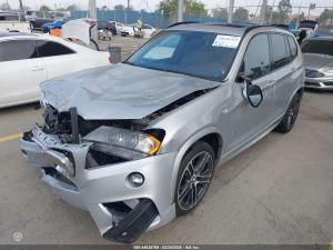 Pelēks BMW X3 2014 Viļņa, ar dzinēja tilpumu 2.98 L un nobraukumu 97 tūkst. km par 7400 €, foto 8 vietnē AUTOMOTO.COM.LV