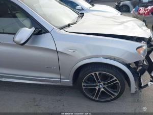 Pelēks BMW X3 2014 Viļņa, ar dzinēja tilpumu 2.98 L un nobraukumu 97 tūkst. km par 7400 €, foto 11 vietnē AUTOMOTO.COM.LV