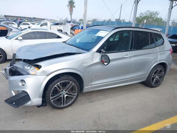 БМВ Х3 2014 в Вильнюс на AUTOMOTO.COM.LV Серый БМВ Х3 2014 в Вильнюс, объемом двигателя 2.98 л и пробегом 97 тыс. км за 7400 €, фото 6 на AUTOMOTO.COM.LV
