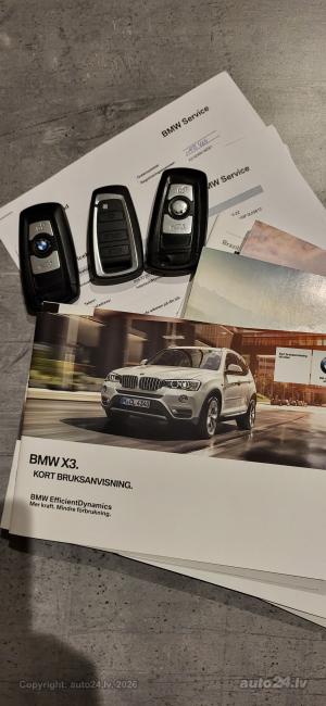Pelēks BMW X3 2014 Tallina, ar dzinēja tilpumu 2.00 L un nobraukumu 294 tūkst. km par 10800 €, foto 22 vietnē AUTOMOTO.COM.LV