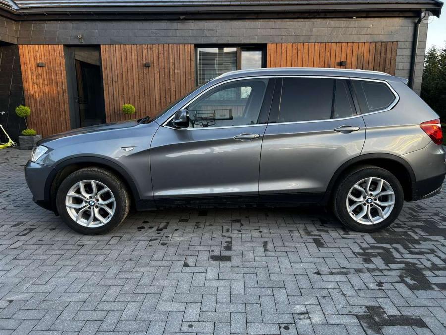 Grey BMW X3 2014 in Silale, with an engine capacity of 2.00 L and mileage of 335 thousand km for 8400 €, photo 4 on AUTOMOTO.COM.LV
