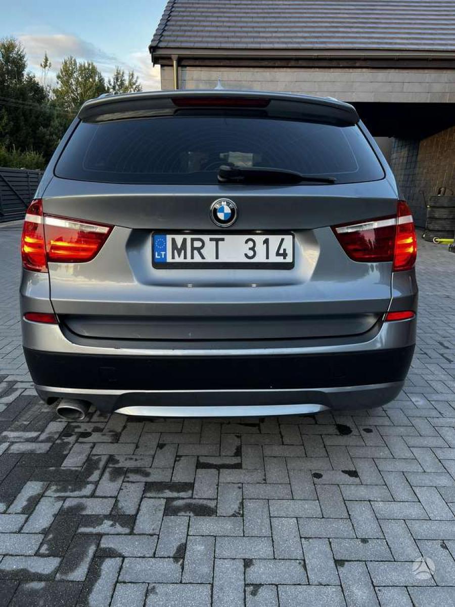 Grey BMW X3 2014 in Silale, with an engine capacity of 2.00 L and mileage of 335 thousand km for 8400 €, photo 6 on AUTOMOTO.COM.LV