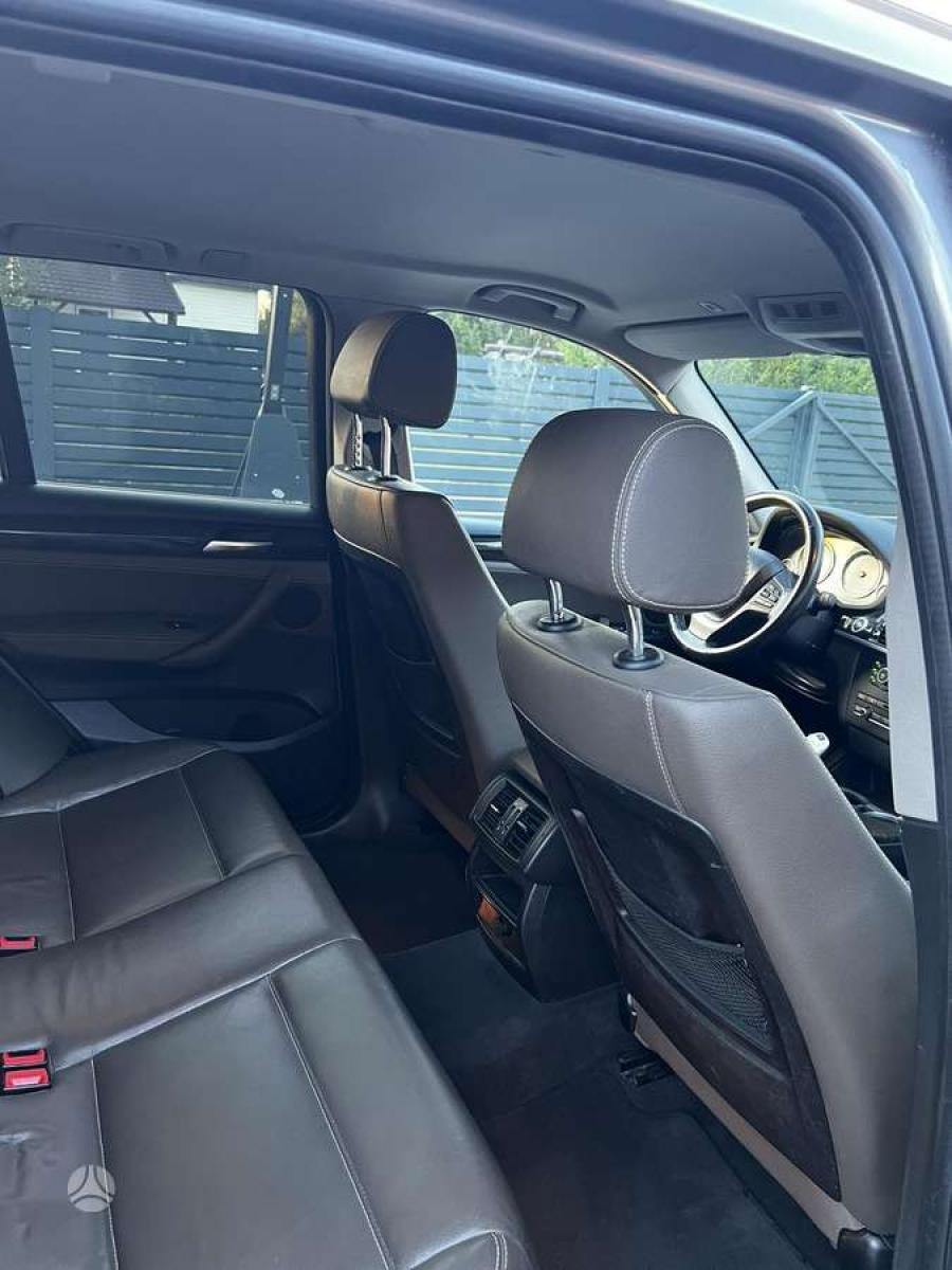 Grey BMW X3 2014 in Silale, with an engine capacity of 2.00 L and mileage of 335 thousand km for 8400 €, photo 9 on AUTOMOTO.COM.LV