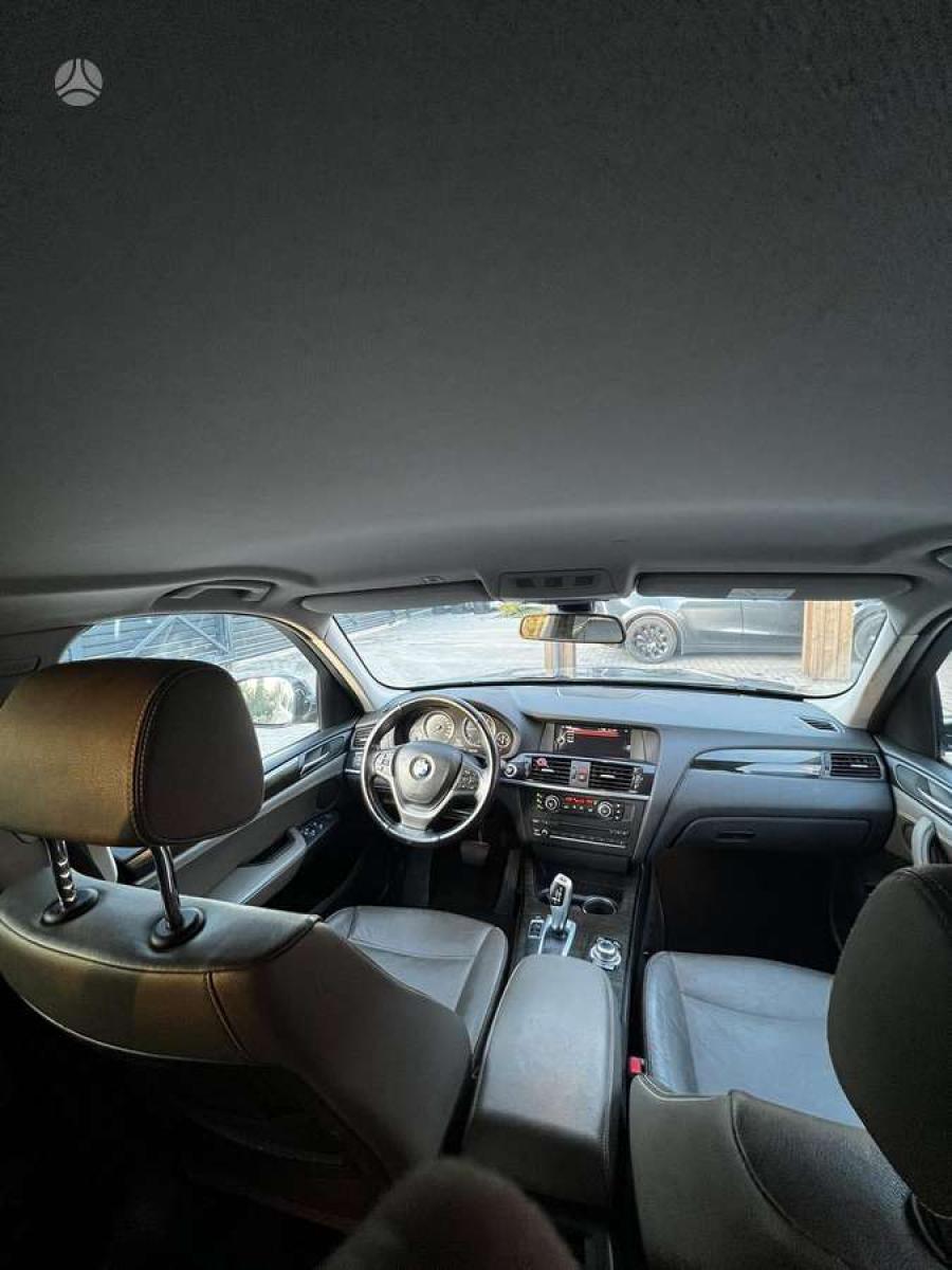 Grey BMW X3 2014 in Silale, with an engine capacity of 2.00 L and mileage of 335 thousand km for 8400 €, photo 10 on AUTOMOTO.COM.LV