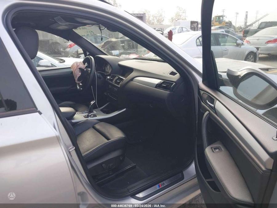 Pelēks BMW X3 2014 Viļņa, ar dzinēja tilpumu 2.98 L un nobraukumu 97 tūkst. km par 7500 €, foto 12 vietnē AUTOMOTO.COM.LV