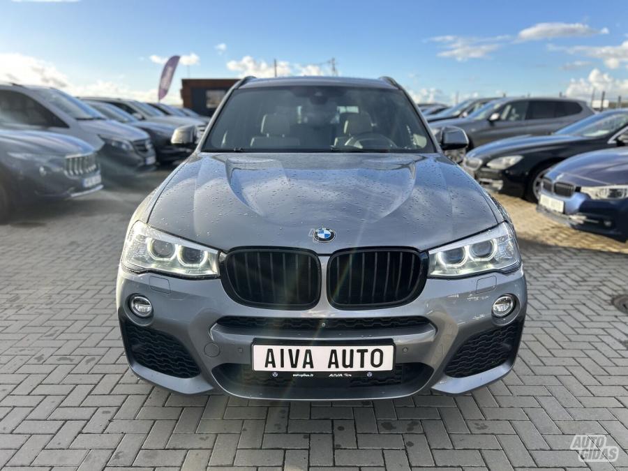 Pelēks BMW X3 2014 Kauņa, ar dzinēja tilpumu 3.00 L un nobraukumu 216 tūkst. km par 14999 €, foto 7 vietnē AUTOMOTO.COM.LV