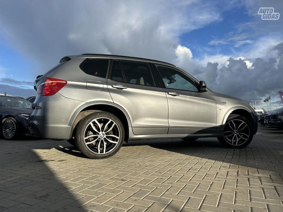 Pelēks BMW X3 2014 Kauņa, ar dzinēja tilpumu 3.00 L un nobraukumu 216 tūkst. km par 14999 €, foto 11 vietnē AUTOMOTO.COM.LV