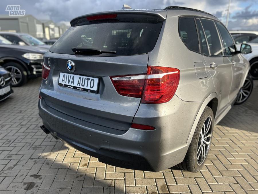 Pelēks BMW X3 2014 Kauņa, ar dzinēja tilpumu 3.00 L un nobraukumu 216 tūkst. km par 14999 €, foto 13 vietnē AUTOMOTO.COM.LV