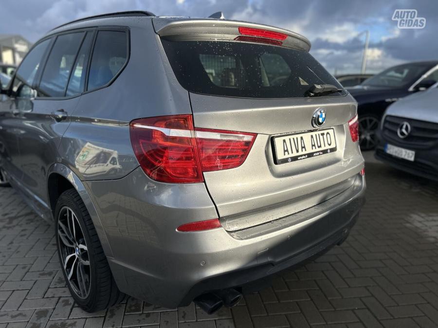 Pelēks BMW X3 2014 Kauņa, ar dzinēja tilpumu 3.00 L un nobraukumu 216 tūkst. km par 14999 €, foto 15 vietnē AUTOMOTO.COM.LV