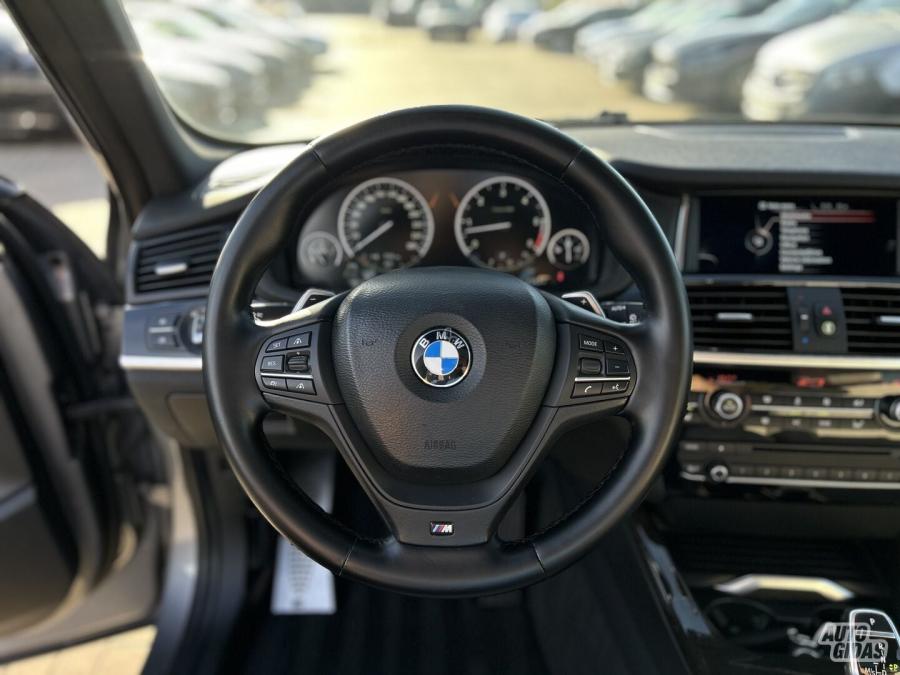 Pelēks BMW X3 2014 Kauņa, ar dzinēja tilpumu 3.00 L un nobraukumu 216 tūkst. km par 14999 €, foto 22 vietnē AUTOMOTO.COM.LV