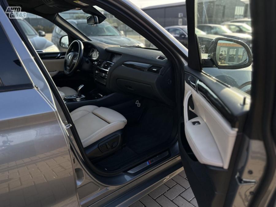 Pelēks BMW X3 2014 Kauņa, ar dzinēja tilpumu 3.00 L un nobraukumu 216 tūkst. km par 14999 €, foto 31 vietnē AUTOMOTO.COM.LV