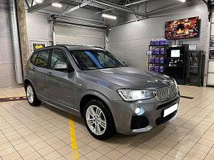 Pelēks BMW X3 2015 Viļņa, ar dzinēja tilpumu 2.99 L un nobraukumu 346 tūkst. km par 12999 €, foto 2 vietnē AUTOMOTO.COM.LV