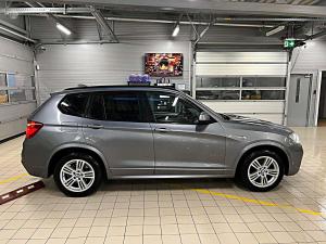 Pelēks BMW X3 2015 Viļņa, ar dzinēja tilpumu 2.99 L un nobraukumu 346 tūkst. km par 12999 €, foto 5 vietnē AUTOMOTO.COM.LV