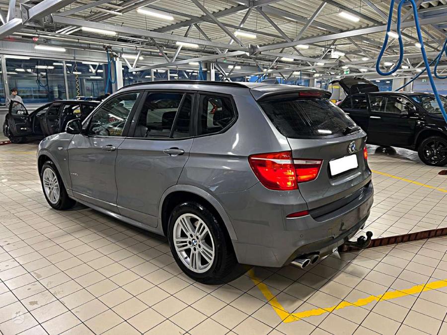 Pelēks BMW X3 2015 Viļņa, ar dzinēja tilpumu 2.99 L un nobraukumu 346 tūkst. km par 12999 €, foto 7 vietnē AUTOMOTO.COM.LV