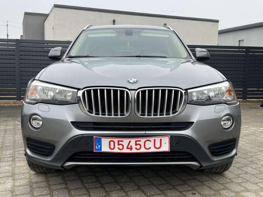 Grey BMW X3 2015 in Kaunas, with an engine capacity of 2.00 L and mileage of 252 thousand km for 10900 €, photo 1 on AUTOMOTO.COM.LV