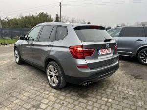 Grey BMW X3 2015 in Kaunas, with an engine capacity of 2.00 L and mileage of 252 thousand km for 10900 €, photo 2 on AUTOMOTO.COM.LV