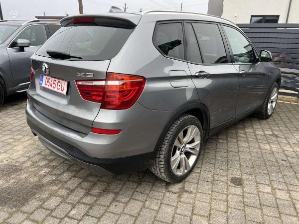 Grey BMW X3 2015 in Kaunas, with an engine capacity of 2.00 L and mileage of 252 thousand km for 9999 €, photo 7 on AUTOMOTO.COM.LV