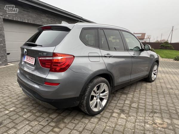 Pelēks BMW X3 2015 Kauņa, ar dzinēja tilpumu 2.00 L un nobraukumu 252 tūkst. km par 10900 €, foto 3 vietnē AUTOMOTO.COM.LV