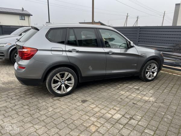 Pelēks BMW X3 2015 Kauņa, ar dzinēja tilpumu 2.00 L un nobraukumu 252 tūkst. km par 10900 €, foto 7 vietnē AUTOMOTO.COM.LV