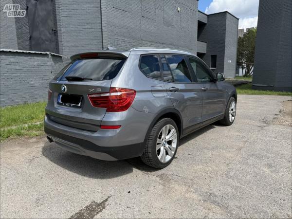 Grey BMW X3 2015 in Kaunas, with an engine capacity of 2.00 L and mileage of 252 thousand km for 7900 €, photo 4 on AUTOMOTO.COM.LV
