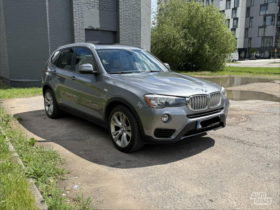 Grey BMW X3 2015 in Kaunas, with an engine capacity of 2.00 L and mileage of 252 thousand km for 7900 €, photo 7 on AUTOMOTO.COM.LV