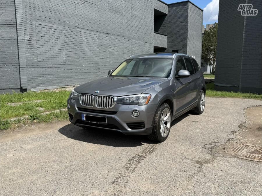 Grey BMW X3 2015 in Kaunas, with an engine capacity of 2.00 L and mileage of 252 thousand km for 7900 €, photo 9 on AUTOMOTO.COM.LV