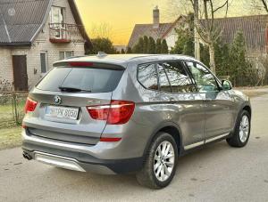 Grey BMW X3 2015 in Kedainiai, with an engine capacity of 2.99 L and mileage of 291 thousand km for 12700 €, photo 3 on AUTOMOTO.COM.LV