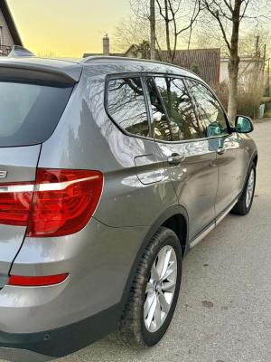 Grey BMW X3 2015 in Kedainiai, with an engine capacity of 2.99 L and mileage of 291 thousand km for 12700 €, photo 7 on AUTOMOTO.COM.LV