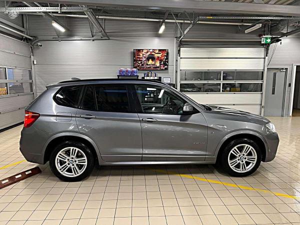 Pelēks BMW X3 2015 Viļņa, ar dzinēja tilpumu 2.99 L un nobraukumu 354 tūkst. km par 13500 €, foto 6 vietnē AUTOMOTO.COM.LV