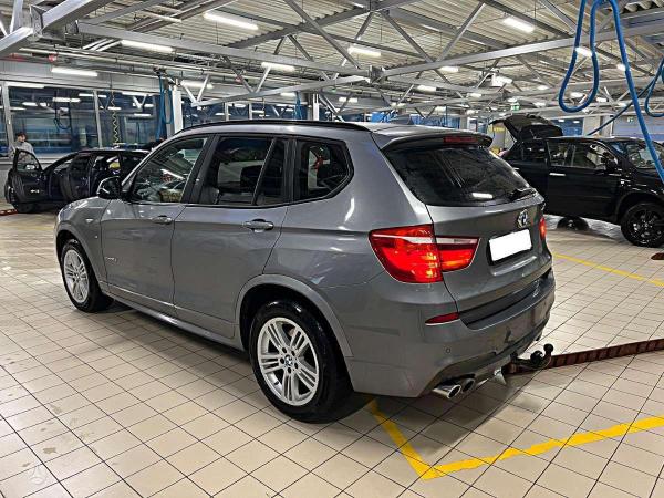 Pelēks BMW X3 2015 Viļņa, ar dzinēja tilpumu 2.99 L un nobraukumu 354 tūkst. km par 13500 €, foto 7 vietnē AUTOMOTO.COM.LV