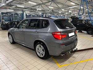 Grey BMW X3 2015 in Vilnius, with an engine capacity of 2.99 L and mileage of 354 thousand km for 13500 €, photo 7 on AUTOMOTO.COM.LV