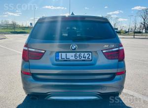Pelēks BMW X3 2015 Daugavpils, ar dzinēja tilpumu 2.00 L un nobraukumu 242 tūkst. km par 12900 €, foto 3 vietnē AUTOMOTO.COM.LV