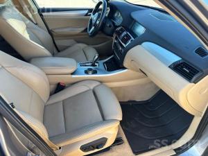 Pelēks BMW X3 2015 Daugavpils, ar dzinēja tilpumu 2.00 L un nobraukumu 242 tūkst. km par 12900 €, foto 18 vietnē AUTOMOTO.COM.LV