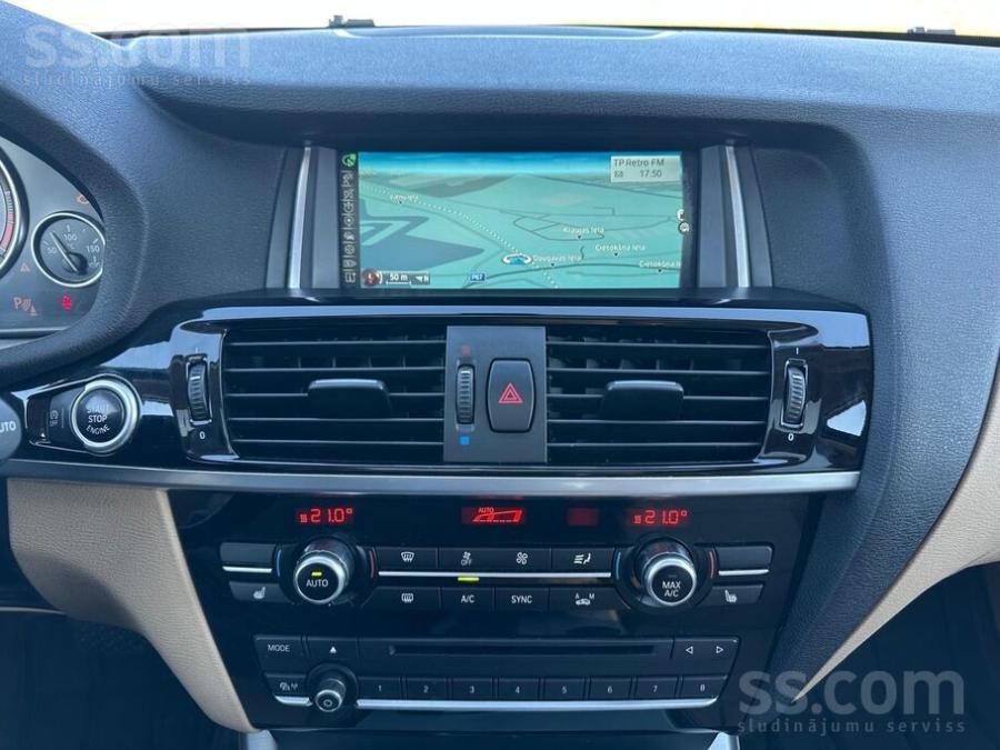Pelēks BMW X3 2015 Daugavpils, ar dzinēja tilpumu 2.00 L un nobraukumu 242 tūkst. km par 12900 €, foto 19 vietnē AUTOMOTO.COM.LV