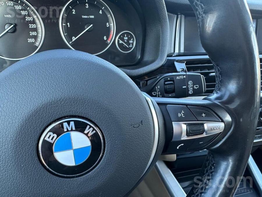 Pelēks BMW X3 2015 Daugavpils, ar dzinēja tilpumu 2.00 L un nobraukumu 242 tūkst. km par 12900 €, foto 23 vietnē AUTOMOTO.COM.LV