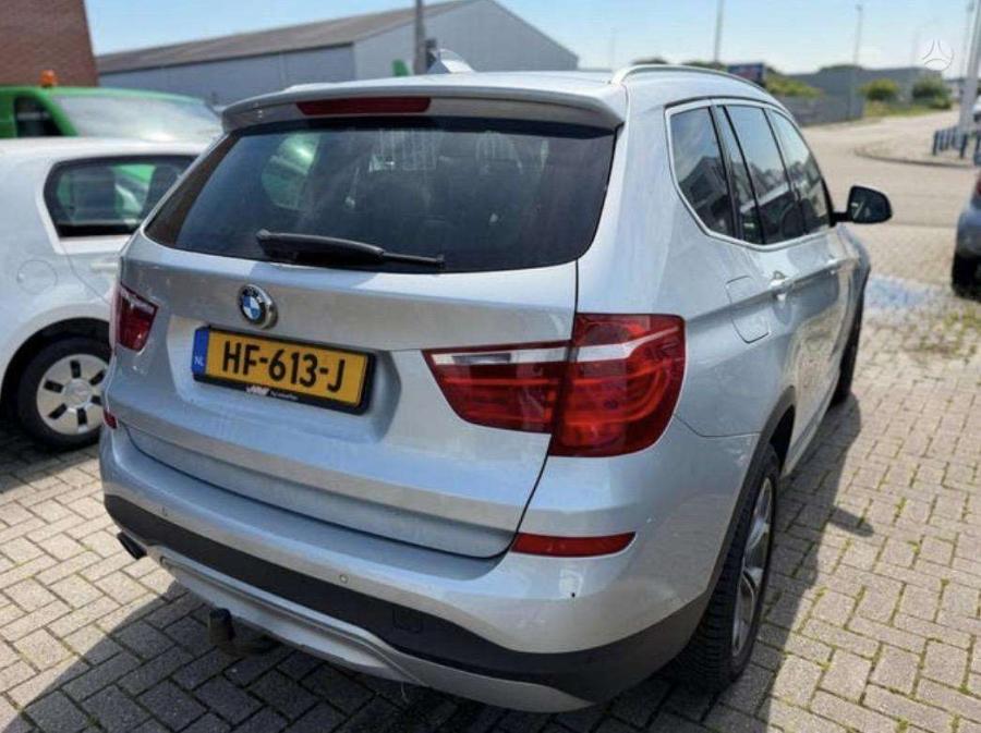 Grey BMW X3 2015 in Kaunas, with an engine capacity of 2.00 L and mileage of 291 thousand km for 9850 €, photo 7 on AUTOMOTO.COM.LV
